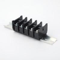 China High Quality Terminal Block DIN Rail 600V 32A Screw Connection Copper Alloy Flame for sale