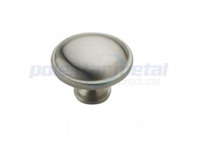 China Satin Nickel Zinc Alloy Mushroom Kitchen Cabinet Knobs And Handles 1 1/4