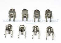 China PC Heavy Duty Terminal Blocks 6-32 W/NCKL Plated Head Brass PCB Terminals for sale