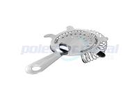 China Stainless Steel Kitchen Tools / Cocktail Shaker Ice Strainer Wire Bartender Mix Drinks for sale