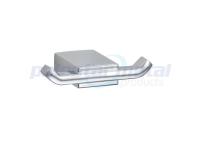 China Durable Bathroom Hardware Accessories , Bathroom Robe Hooks Polished Chrome 4-3/4