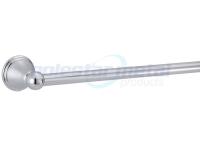 China Satin Chrome Bathroom Hardware Accessories , 24 Inch Towel Bars For Bathrooms for sale