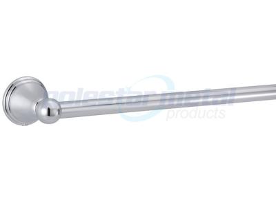 China Satin Chrome Bathroom Hardware Accessories , 24 Inch Towel Bars For Bathrooms for sale