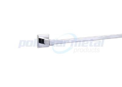 China Rustic Bathroom Hardware Stainless Steel Polished Chrome 24 Inch Towel Bar for sale