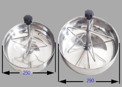 China Anti - Corrosion Stainless Steel 201 Cattle Animal Drinking Bowl Size 290mm for sale