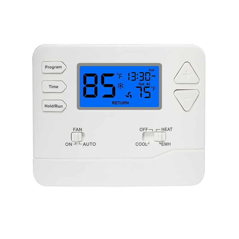 The thermostat component of the EL back light thermostat is engineered for high accuracy.