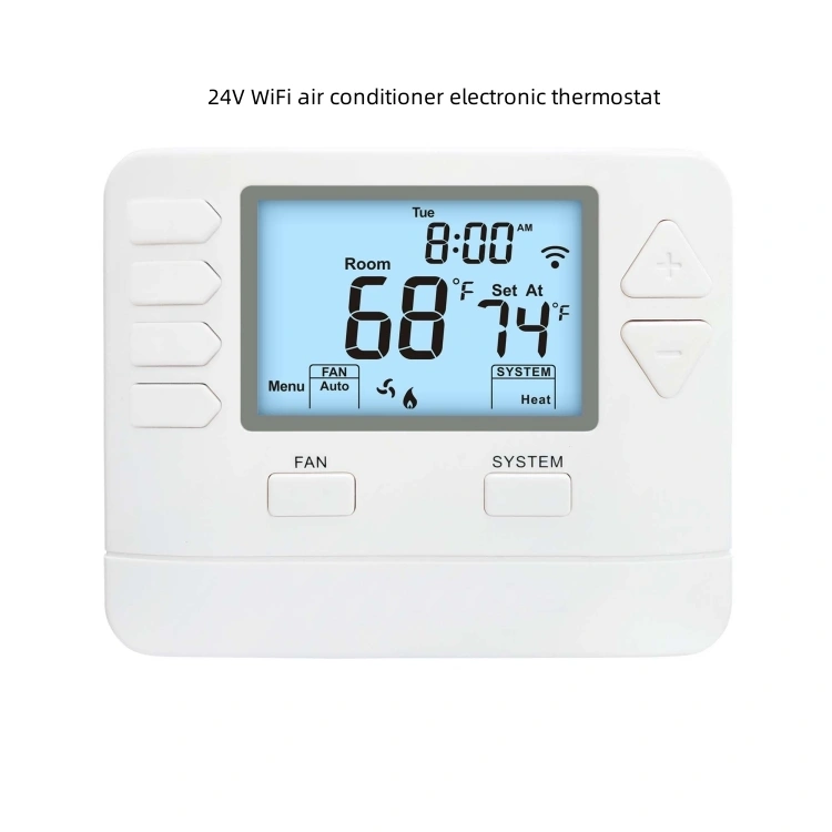 The Riseem Smart Thermostat Wireless is a battery-powered, Wi-Fi-enabled temperature control device that operates without hardwiring to your HVAC system.