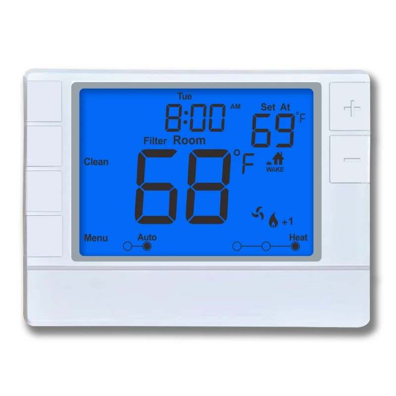 the Riseem Multi Stage 2 Heat 2 Cool W/O Auxiliary or Emergency Heat Smart Thermostat