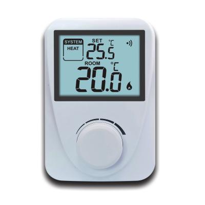 China 856MHZ Wireless Room Thermostat For Combi Boiler 230V 6A ST27RF for sale