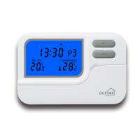 China Wireless 7 Day Programmable RF Thermostat 6 Time / 6 Temp Per Day for sale