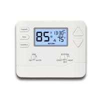 China Non-Programmable Thermostat 1 Heat 1 Cool HP/AC STN605 7 Day Programmable With White Backlight for sale