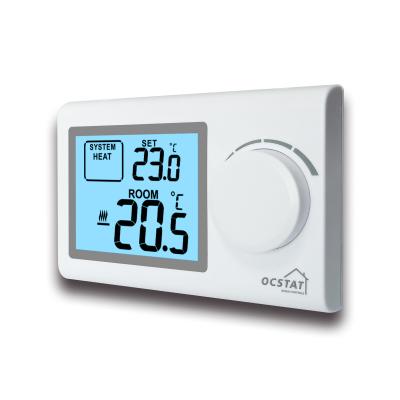 China Room 6A 230V Temperature Controller Thermostat LCD Display ST2401RF for sale