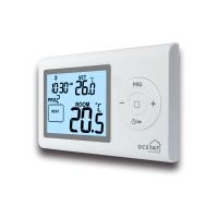 China 7 Day Programmable Battery Operated Room Thermostat For Gas Boiler ST2402 for sale