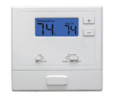 China 1 Heat 1 Cool Digital Room Thermostat Air Conditioner Singel Stage for sale