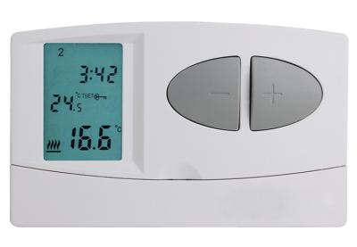 China Wired Digital Room Thermostat 7 Day Programmable With Large Screen for sale
