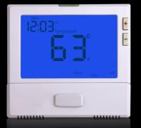 China T855 Battery Powered Programmable Thermostat 24V 2 Heat 2 Cool with 41-95°F Temperature Range for sale