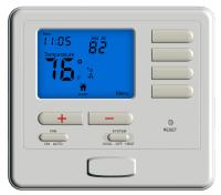 China S705 Programmable Wall Mount Thermostat 24V with 41-95°F Range for HVAC Systems for sale