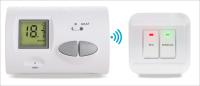 China Q3 RF Wireless Heat Pump Thermostat with 868MHz Frequency, 50m Range, and 230V AC Receiver for HVAC Systems for sale
