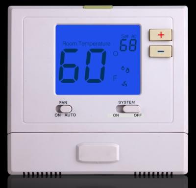 China T771 24V Boiler Room Thermostat - Heat Only Programmable Temperature Control 41°F-95°F Range for sale