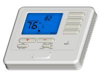China S721 2-Stage Heating and Cooling Thermostat for Heat Pump Systems - 24V Power with 4 Inch Display for sale