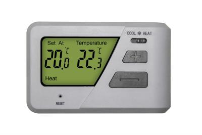 China S2305 Electric Underfloor Heating Thermostat with 3-37℃ Range and 8A 230VAC Contact Rating for HVAC Systems for sale