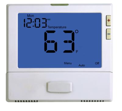 China T855 2 Heat 2 Cool Digital Room Thermostat with 24V Power and 41-95°F Temperature Range for HVAC Systems for sale