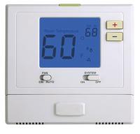 China Singel Stage 1 Heat 1 Cool Non Programmable Thermostat For Air Conditioner for sale