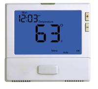 China Wall Mount 5 - 1 - 1 Programmable HVAC Thermostat 24V Battery Operated for sale