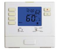 China T725 Programmable HVAC Thermostat 2 Heat 1 Cool 24V with 4-inch Display and Blue Backlight for sale