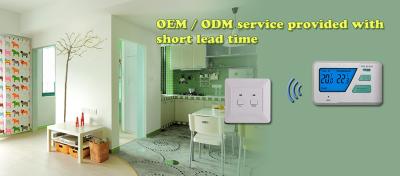 China S2305 Wired Heat Pump Thermostat Non-Programmable Cooling Only 3-37℃ Range 230VAC for sale