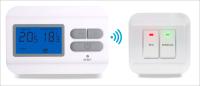 China S2301 RF Wireless Air Conditioning Thermostat Non-Programmable 868MHz 50m Range 230V AC for sale