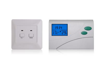 China Electric Wall Heater Wireless Room Thermostat For Electric Floor Heating for sale