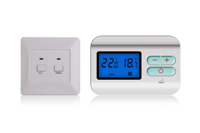 China Digital Wireless Room Thermostat Air Conditioner With Large Screen Display for sale