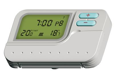 China 5 - 2 Day Programmable Thermostat , Water Boiler Thermostat For Home for sale
