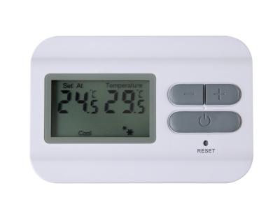 China Wired Non Programmable Thermostat For Heating And Air Conditioning for sale