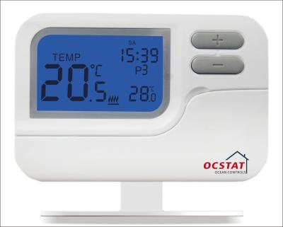 China S2302 16V Two-Wired Room Thermostat - 7-Day Programmable with 119x80x26mm Compact Design for sale