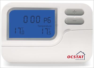China S2302 7-Day Programmable Thermostat for Electric Heaters | 6A 250V AC | 119x80x26mm Dimensions for sale