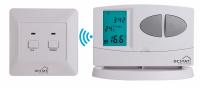 China Q7 RF Programmable Thermostat with 868MHz Wireless Technology, 7-Day Programming and 200m Transmission Range for sale