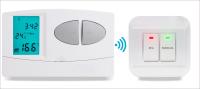 China Q7 RF Programmable Thermostat 868MHz Wireless 7-Day Schedule 5-35°C Temperature Range for HVAC Systems for sale