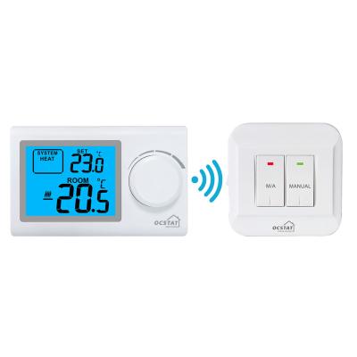 China 230V Wireless Combi Boiler Room Thermostat 60Hz Nonprogrammable for sale