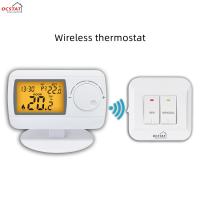 China Riseem NTC Digital Thermostat For Electric Heat For Gas Boiler 868MHZ Frequency for sale