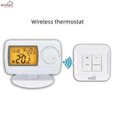 China Riseem NTC Digital Thermostat For Electric Heat For Gas Boiler 868MHZ Frequency for sale