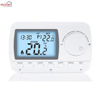 China Riseem 7 Day Programmable Electronic Heating Programmable LCD Digital Thermostat Electronic for sale