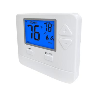 China Riseem Digital Non Programmable Heat Pump WiFi Smart HVAC TUYA Thermostat For Air Conditioner for sale