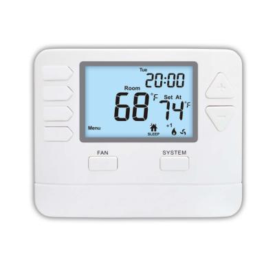 China 24V WIFI Digital Heating Heat Pump Programmable Thermostat for sale