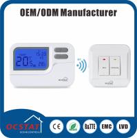 China 7 Days Programmable Underfloor Heating RF Room Thermostat 16A 230V RF for sale