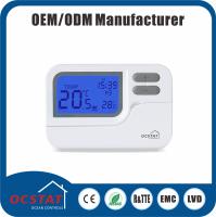 China Programmable 2 Wire Gas Furnace Thermostat Wiring For Floor Heating System for sale