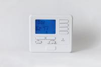 China 2 Stage Heating And Cooling Wired Room Thermostat , Outdoor Thermostat For Heat Pump for sale