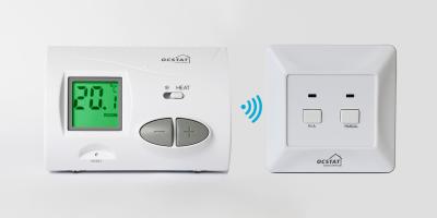China Non - Programmable Wireless Thermostat , Temperature Controlled Thermostat underfloor system for sale