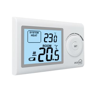 China Riseem Temperature Control Wired Heating Room Non Programmable Thermostat for Home Heating 230VAC for sale